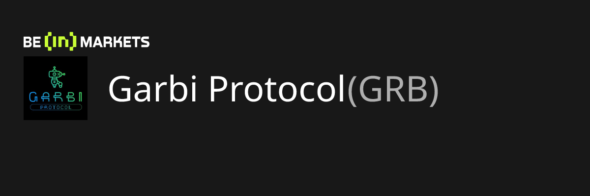 Garbi Protocol (GRB) información de precios, capitalización de mercado, gráficos y fundamentos ...