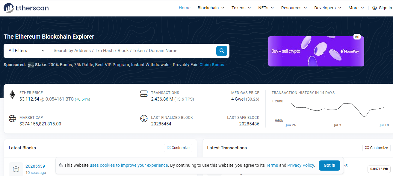 BscScan: Conoce el explorador de bloque de la BNB Smart Chain